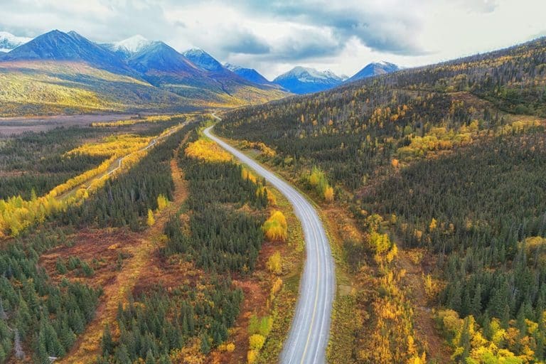 The Best Fall Drive In Alaska | Anchorage To Valdez